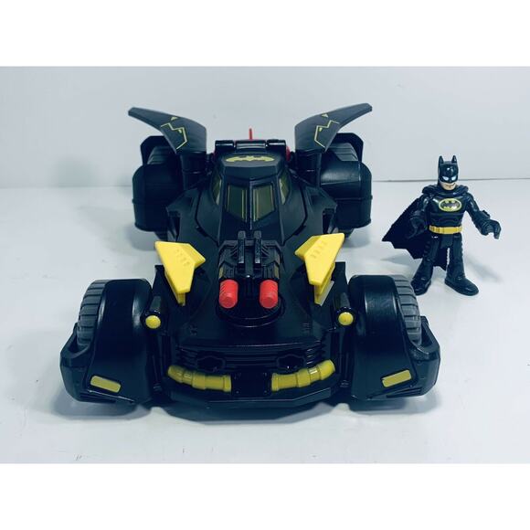 Fisher-Price | Toys | Imaginext Batman Batmobile Black Yellow Car With ...